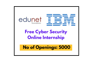 5000 Cybersecurity Online Internship Opportunities by IBM – Free ...