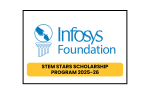 INFOSYS FOUNDATION STEM STARS SCHOLARSHIP PROGRAM 2025-26 GIRL STUDENTS ...