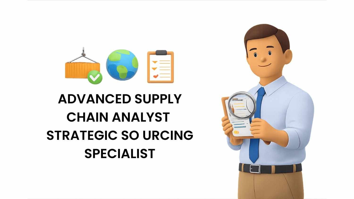Advanced Supply Chain Analyst Career Path Guide | FLM