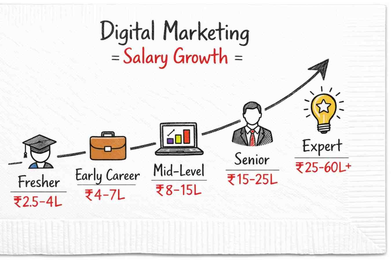 Digital Marketing Salary in India 2026: Complete Guide